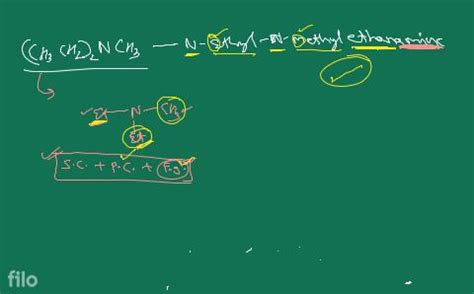 Identify The Incorrect IUPAC Name Filo