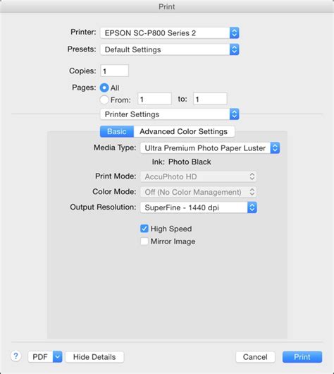 Epson Surecolor P Photo Printer Review Shutterbug