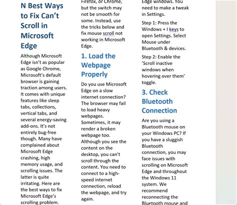 How To Create Columns In Microsoft Word Guiding Tech