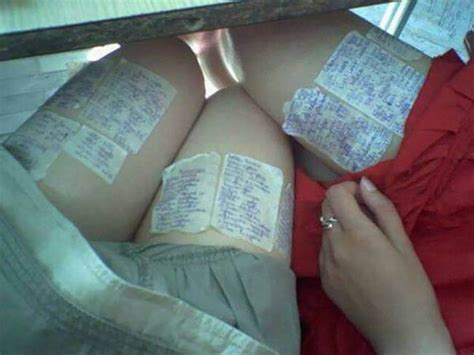 32 Images That Teach You How To Cheat On Tests Like A Pro