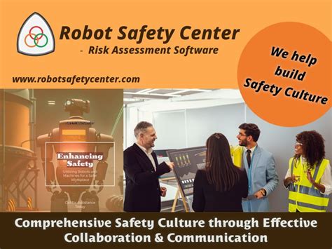 Robot Safety Center Build Safety Culture Robot Safety Center Risk Assessment And Management