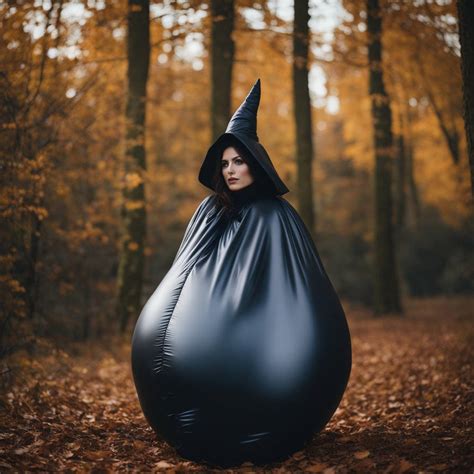 Latex Witch Inflatablel Cocoon By Knutschkuge On Deviantart
