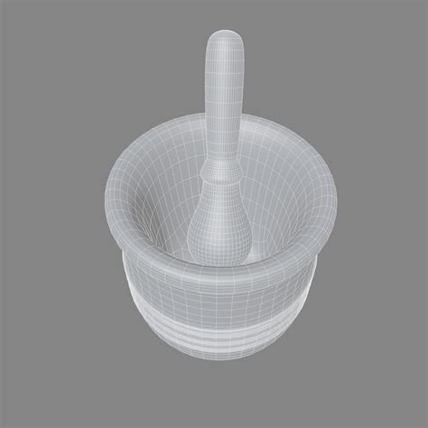 3d Pestle Pilon Model