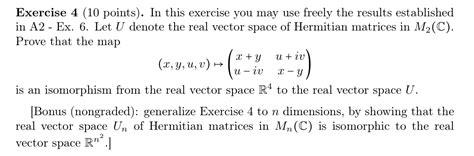 Solved Exercise 4 10 Points In This Exercise You May Use