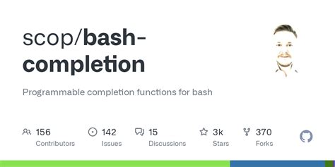 Github Scopbash Completion Programmable Completion Functions For Bash