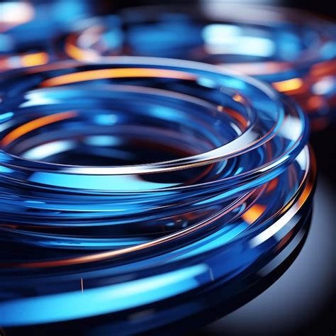 Premium Ai Image Abstract Background With Triangle Dots And Hexagons Ai Generated