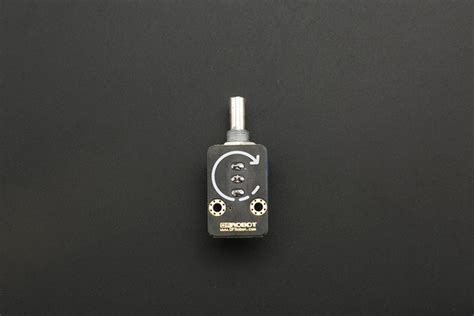 gravity analog rotation potentiometer sensor for arduino rotation 3600° dfrobot