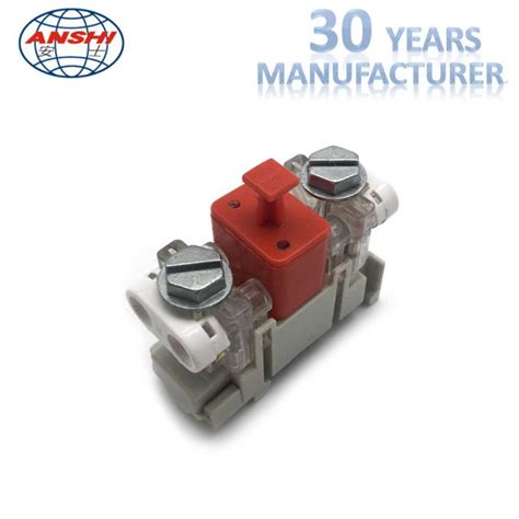 Grey Subscriber Terminal Block One Pair STB Module With Over Voltage Protector