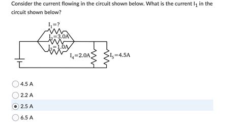 solved consider the current flowing in the circuit shown