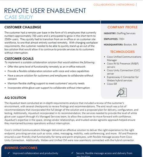 scalable collaboration for remote users aqueduct tech