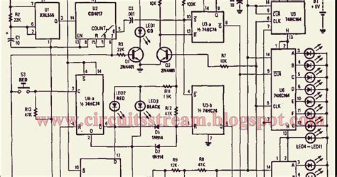 simple reaction timer circuit diagram electronic circuit diagrams and schematics