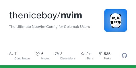 Nvim README Cn Md At Master Theniceboy Nvim GitHub
