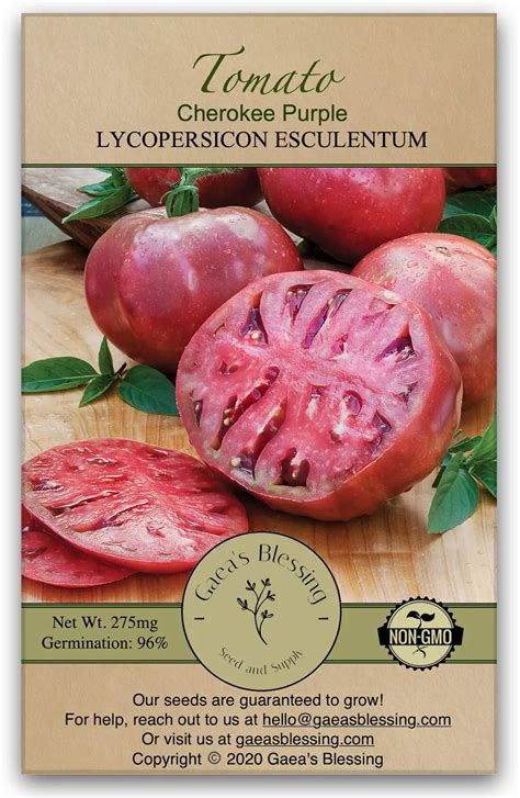 دانه های برکت Gaeas دانه های گوجه فرنگی ارگانیک چروکی ارقام 100 غیر