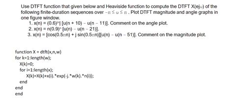 Solved Use Matlab Please Unrecognized Function Or Variable Chegg
