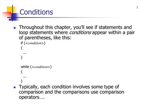 Ppt Chapter 4 Control Statements Powerpoint Presentation Free Download Id4165314