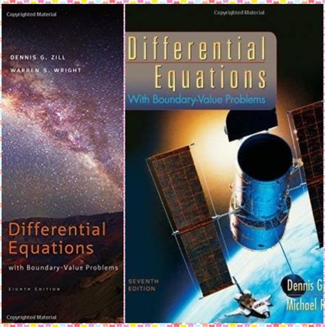 differential equation with boundary value problems 7th and 8th editions bachelor of