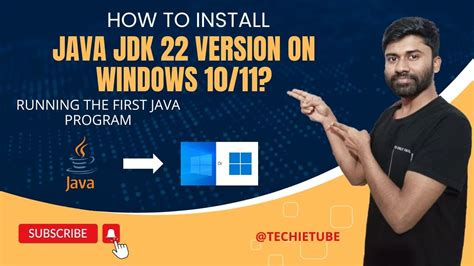 How To Install Java Jdk 22 Version On Windows 1011 Download And Install Latest Java Jdk