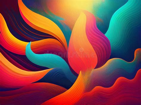 Colorful Background Vibrant And Dynamic Abstract Design Stock Illustration Illustration Of