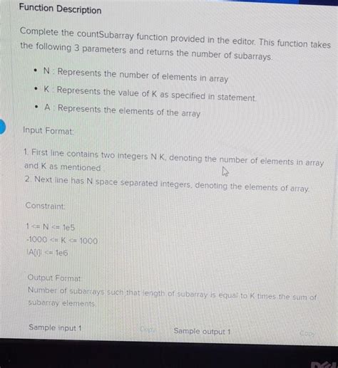 Solved Strange Subarray Given An Array A Of N Integers 2