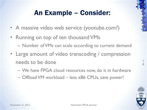Ppt Virtualized Fpga Accelerators In Cloud Computing Systems