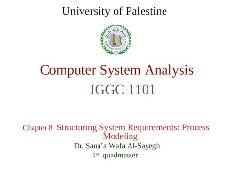 ppt computer system analysis chapter 8 structuring system