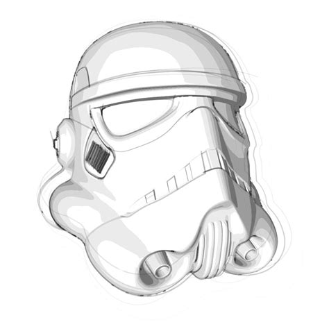 Stormtrooper Helmet Drawing