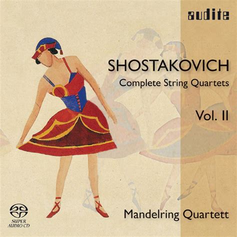 Eclassical Shostakovich Complete String Quartets Vol 2
