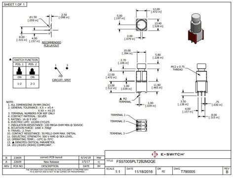 Footswitch Estacionario Spdt Pcb E Switch Retroamplis