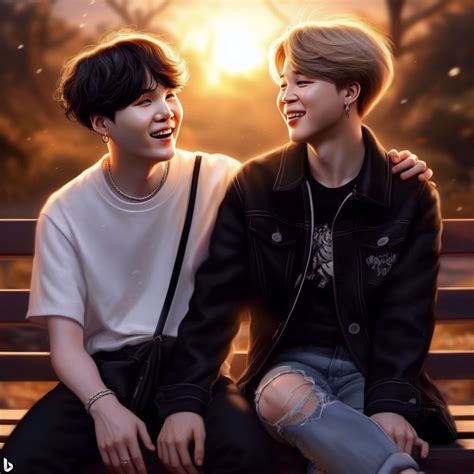 Yoonmin At The Part Aesthetic Caras De Risa Anime Novios Yoonmin
