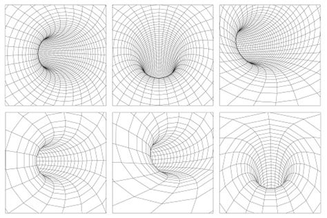 그리드 웜홀 와이어프레임 터널 3d 중력 양자 벡터 웜홀 일러스트레이션 Eps 10 에너지 질량 등가원리에 대한 스톡 벡터 아트 및 기타 이미지 에너지 질량 등가원리