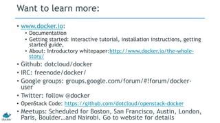 OpenStack Boston PPT