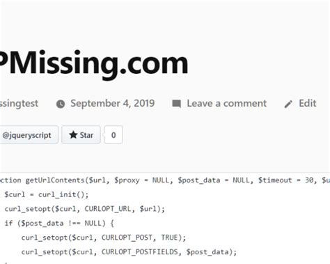 Show Your Github Repositories With Shortcodes Show Repos Wp Missing
