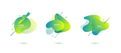 역동적인 컬러 그래픽 요소입니다 흐르는 액체 형태와 그라데이션 추상 배너입니다 로고 전단 이나 프레 젠 테이 션의 디자인에 대 한 템플릿 벡터 일러스트입니다 0명에 대한