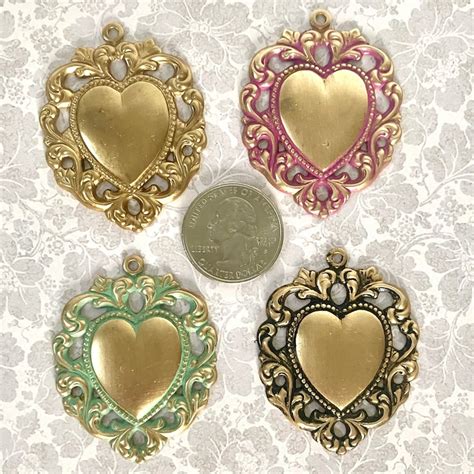Brass Pendent Etsy