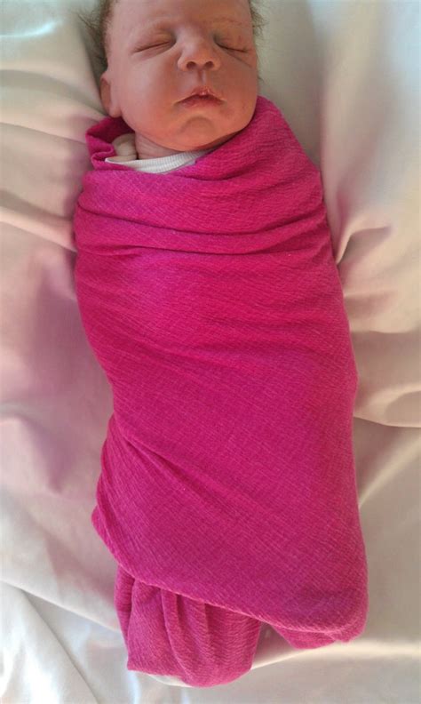 Crinkle Knit Swaddling Blanket Pink By Lilcleo On Etsy 1095