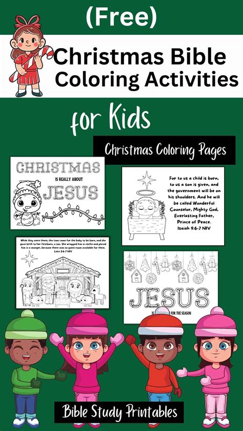 Christmas Bible Coloring Sheets