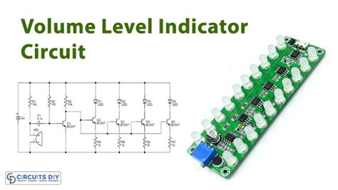 Volume Level Indicator Using Transistor