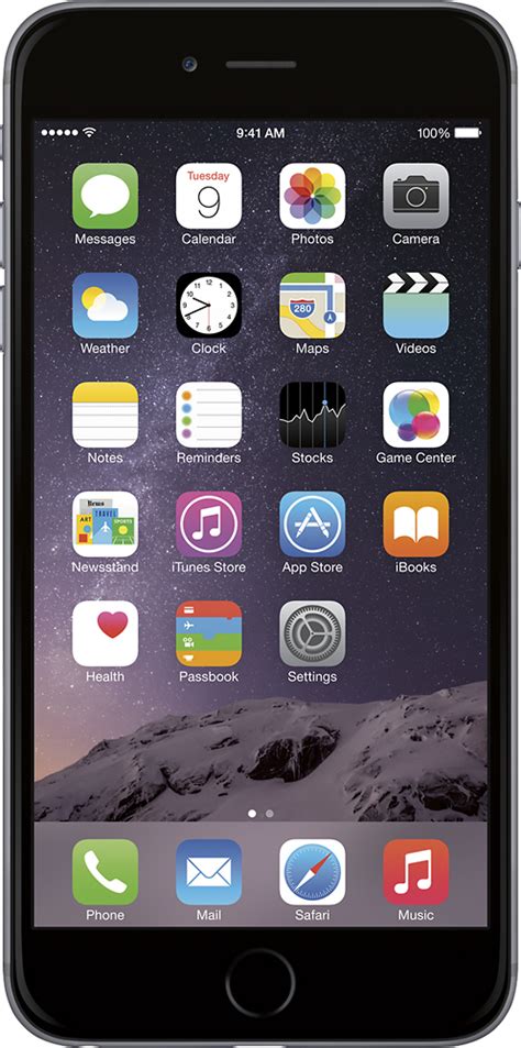 Best Buy Apple Refurbished Iphone 6 Plus 64gb Space Gray Mgcr2lla