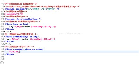 freemarker中map的创建以及map的遍历循环 freemarker assign map csdn博客