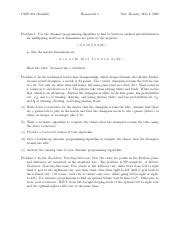 Hwk4 Pdf CMSC451 Kruskal Homework 4 Due Monday May 4 2020 Problem 1 Use The Dynamic