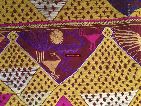 808 Antique Darshan Dwar Phulkari Bagh Textile Wedding Scene