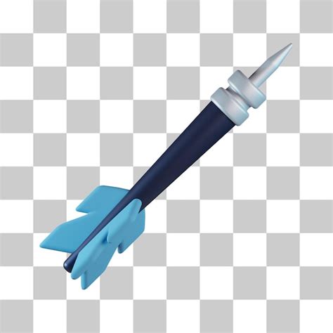 Premium Psd Dart 3d Icon