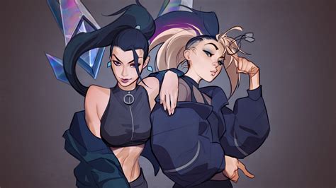 Kda Fanart 59 Koleksi Gambar