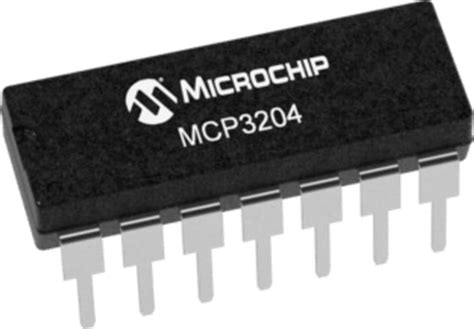 MCP CI P Microchip ADC MCP CI P Quad Bits Ksps PDIP Pines P