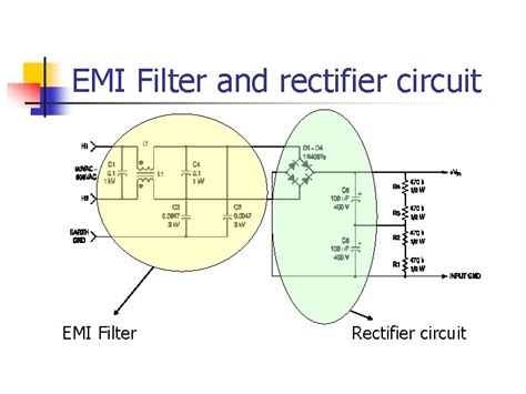 Emi Filter And Rectifier Circuit Emi Filter Rectifier