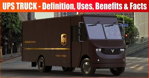 Ups Truck Definition Uses Benefits And Facts [complete Details] Engineering Learn