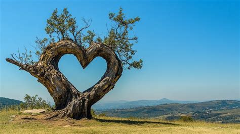 Free Heart Shaped Tree Image Download At Stockcake