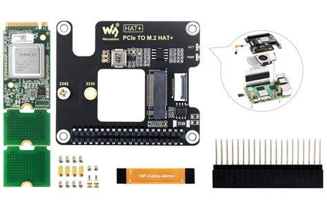 Hailo 8 M2 Ai Accelerator Module Compatible With Raspberry Pi 5 Based