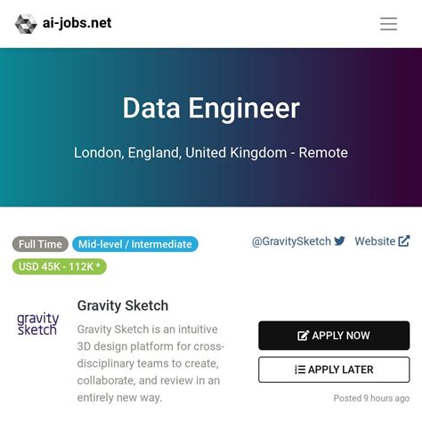Hiring Data Engineer Rremoteworking