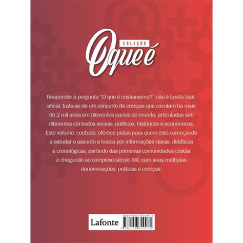 Livro Coleção O Que É Cristianismo No Shoptime